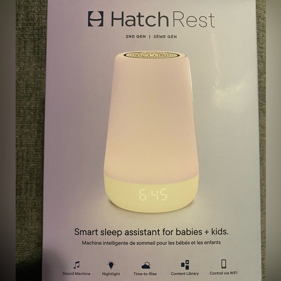 Hatch | Other | Hatch Rest 2nd Gen Allinone Sleep Assistant Nightlight ...
